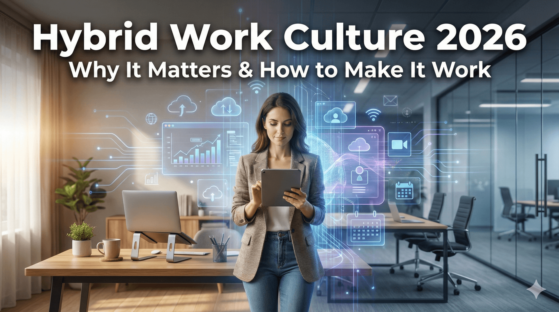 Hybrid Work Culture: Modern Workplaces with iRoid Solutions