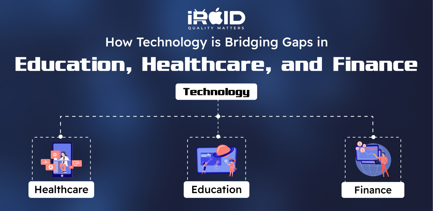 How Technology is Bridging Gaps in Education, Healthcare, and Finance