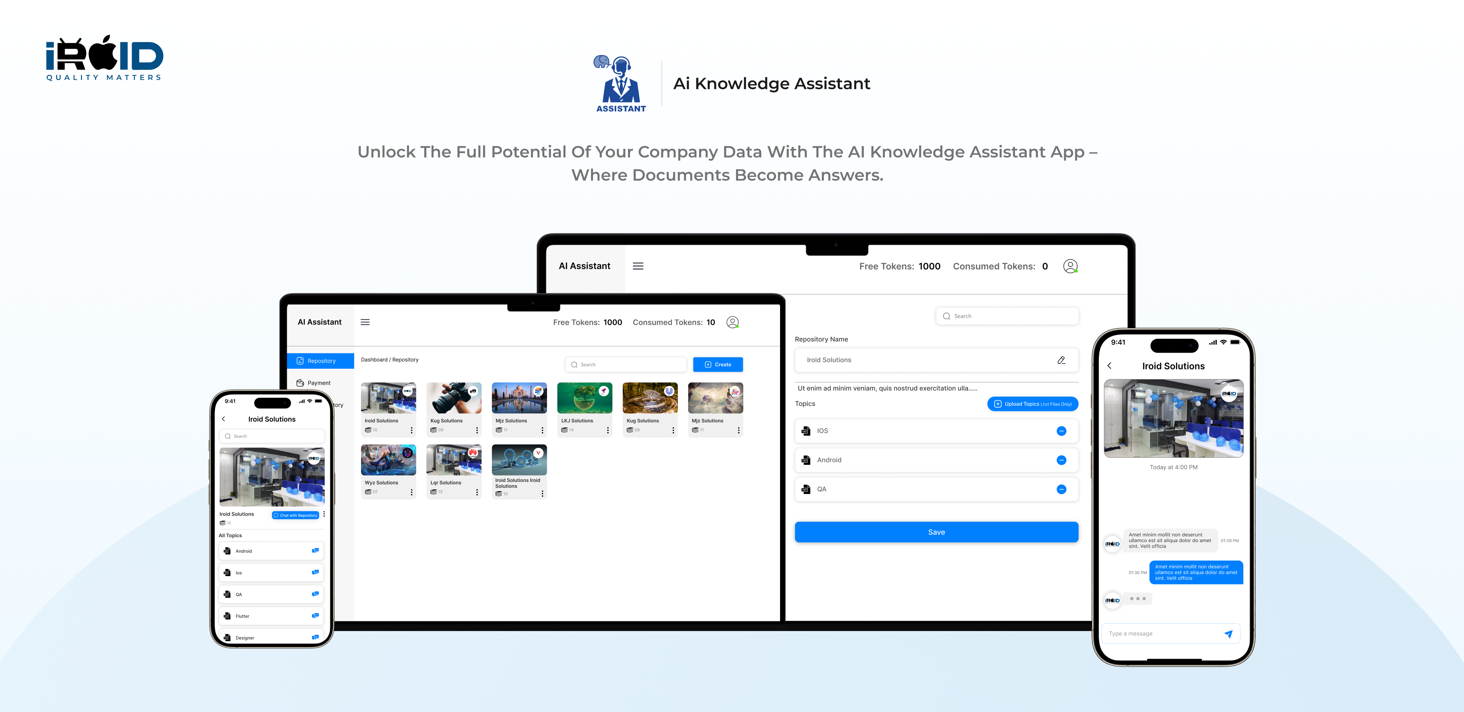 AI Knowledge Assistant App – Revolutionize Document Management