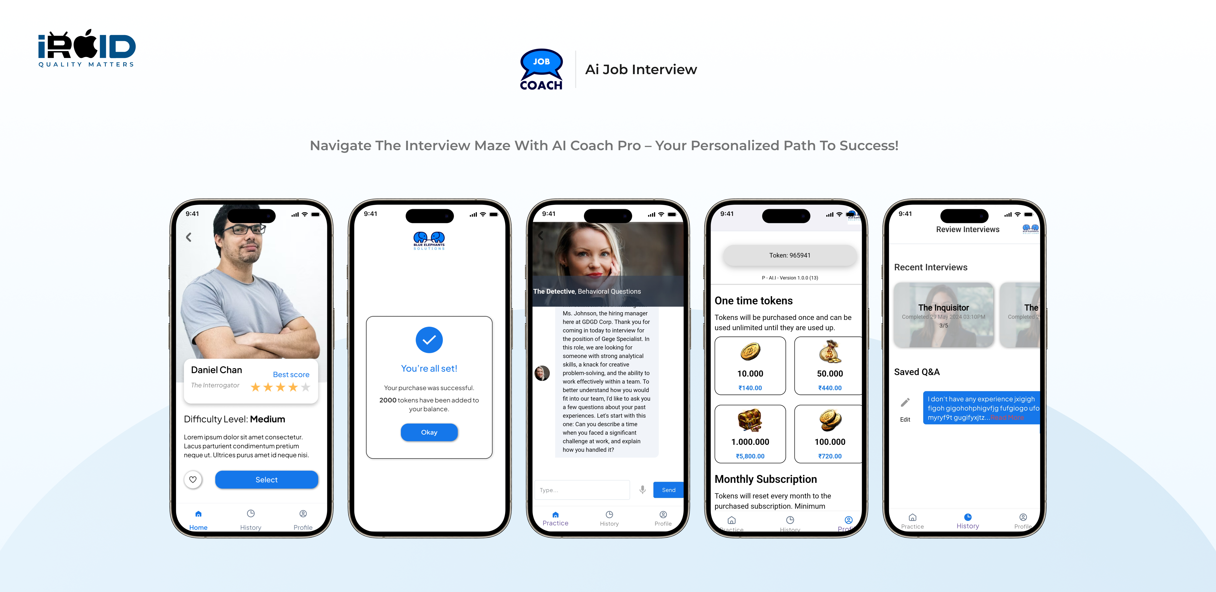 AI Job Interview Coach – Ace Interviews with Personalized AI