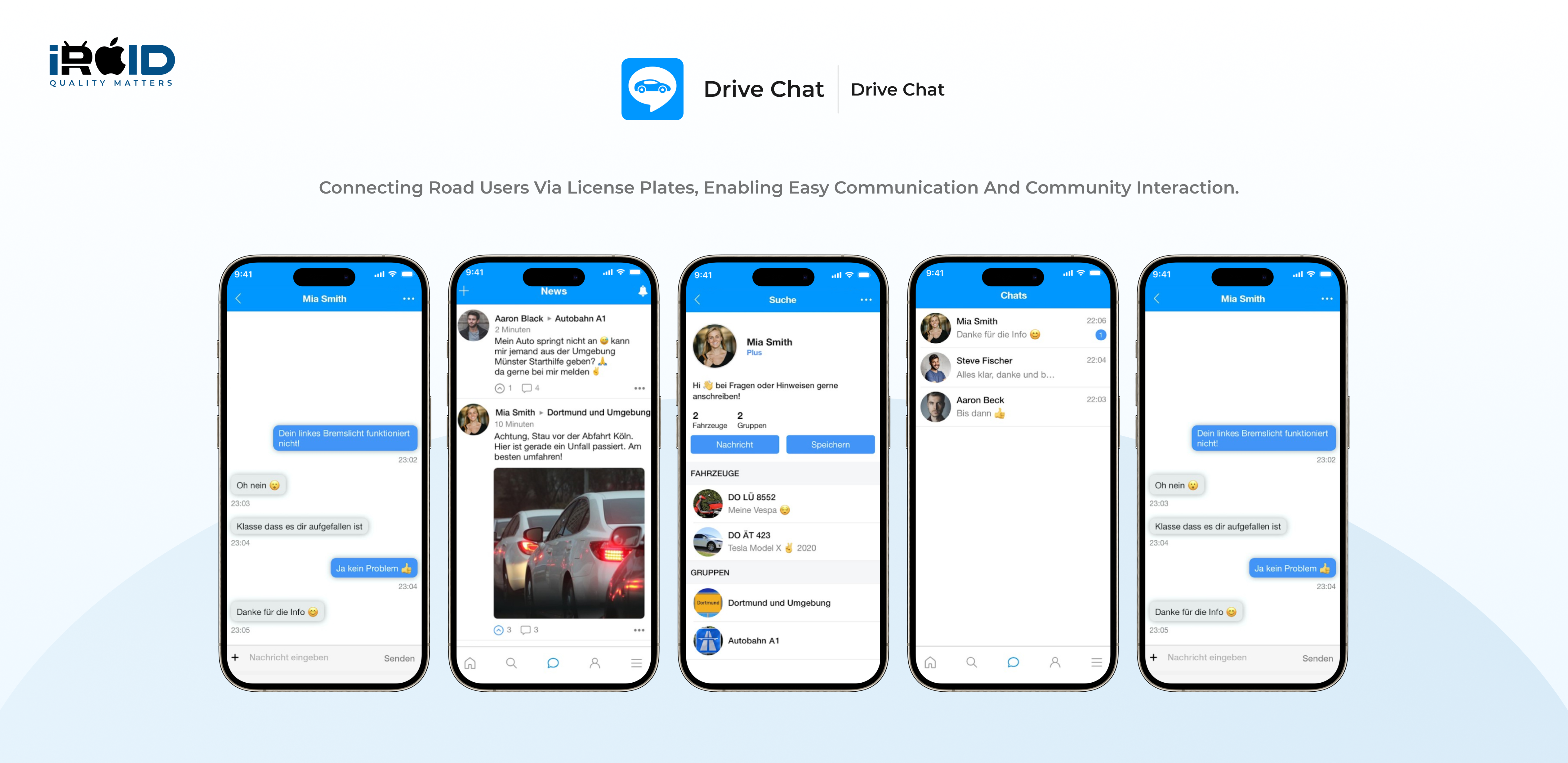 DriveChat - Trucker Messaging App | iRoid Solutions