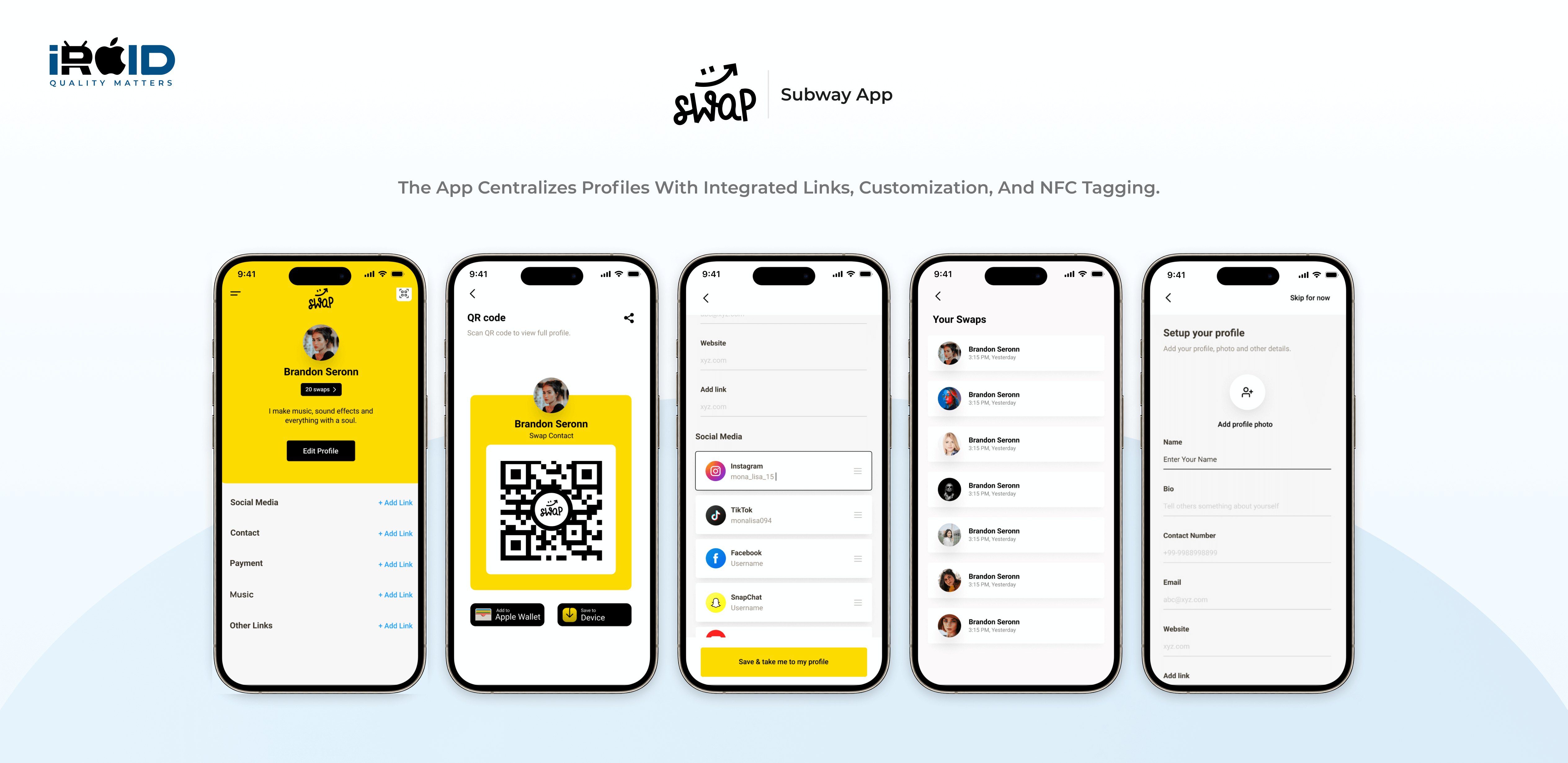 NFC Card App Development | Poptaps by iRoid Solutions