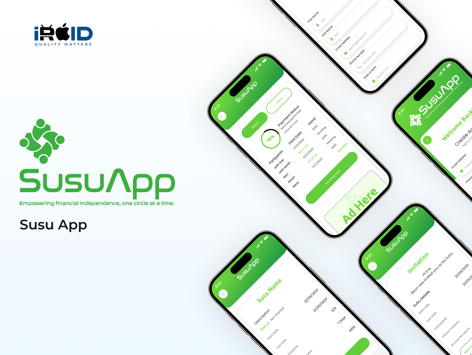 Modern Sou Sou Savings App for Group Wealth Building | casestudy