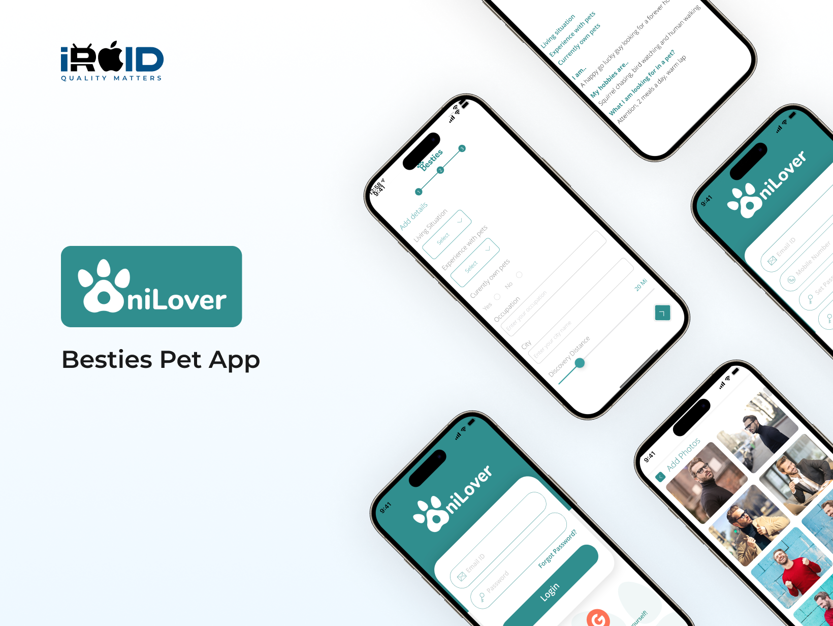 iRoid | Besties pet app