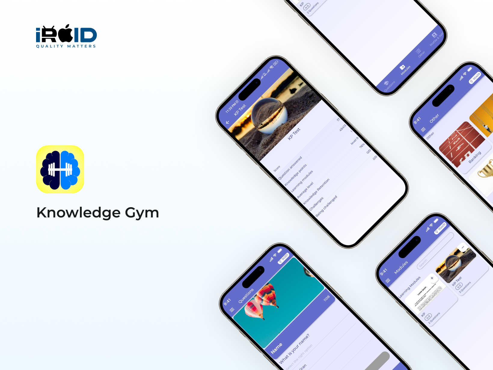 Knowledge Gym: AI-Powered Corporate Training with Gamification | casestudy