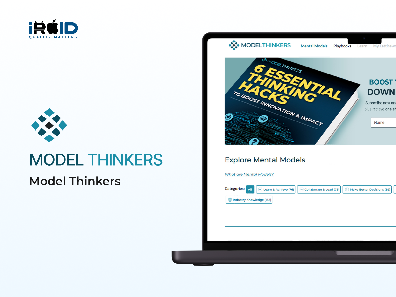 Model Thinkers: Digital Playbooks for Strategic Decision-Making | casestudy