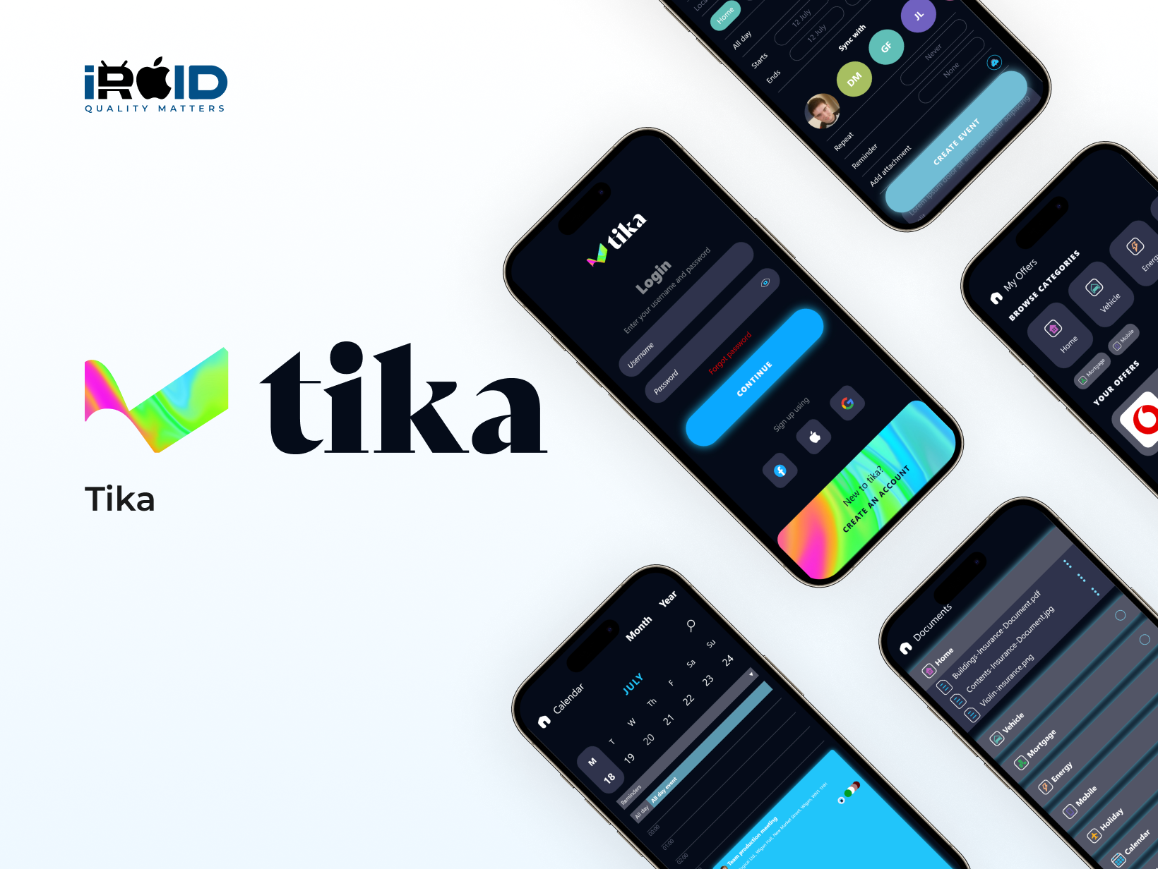 Tika - Secure Document & Fintech App | iRoid Solutions | casestudy